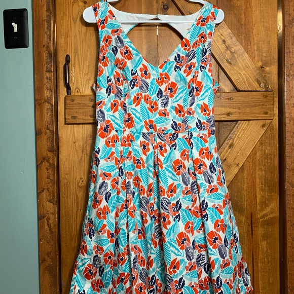 NAF NAF | Dresses | Retro Fit And Flair Dress | Poshmark